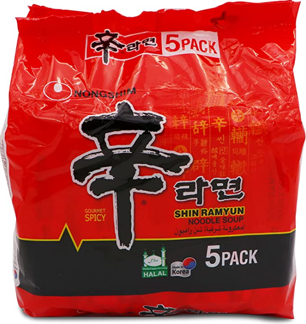 Shin Ramyun 5 packet 500g – ASAK Supermarket